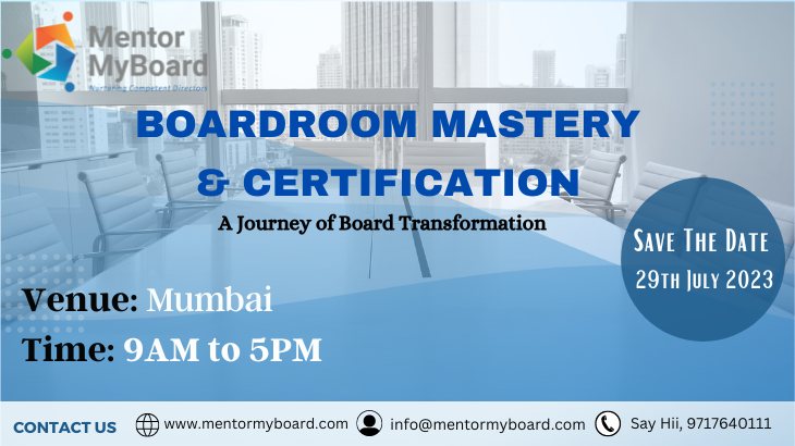 Boardroom Mastery Certification Program Image