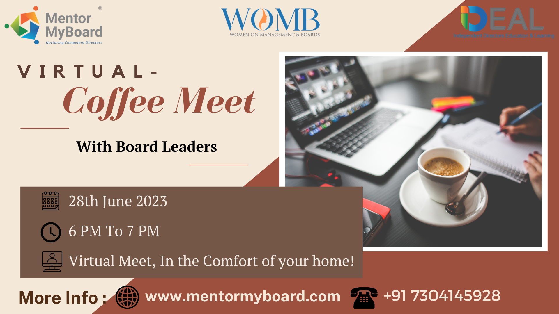 Virtual Coffee Meet Image